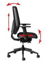 OrthoLux Orthopedic Chair - Karo